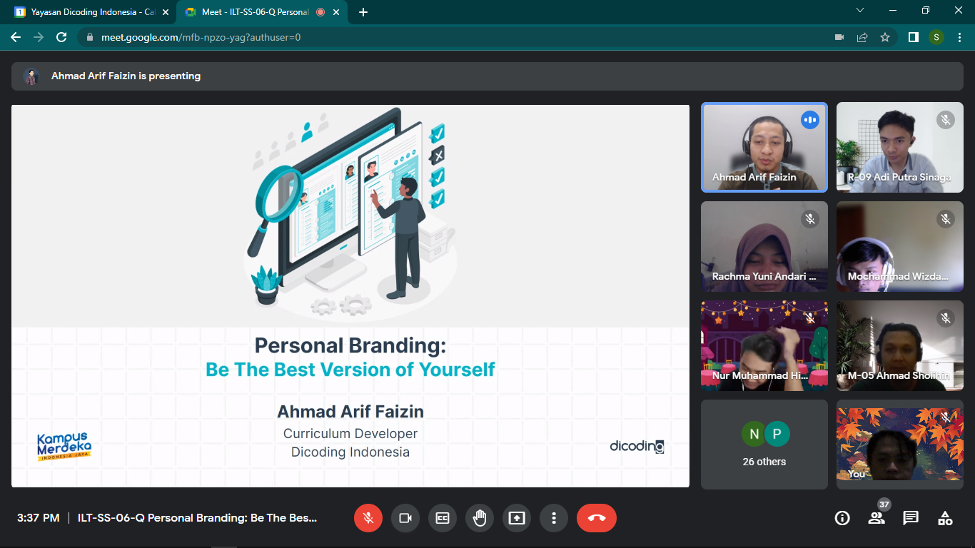 Ikut SIB Dicoding Batch 3, Gali Potensi Jadi Pengembang Front-End Web ...